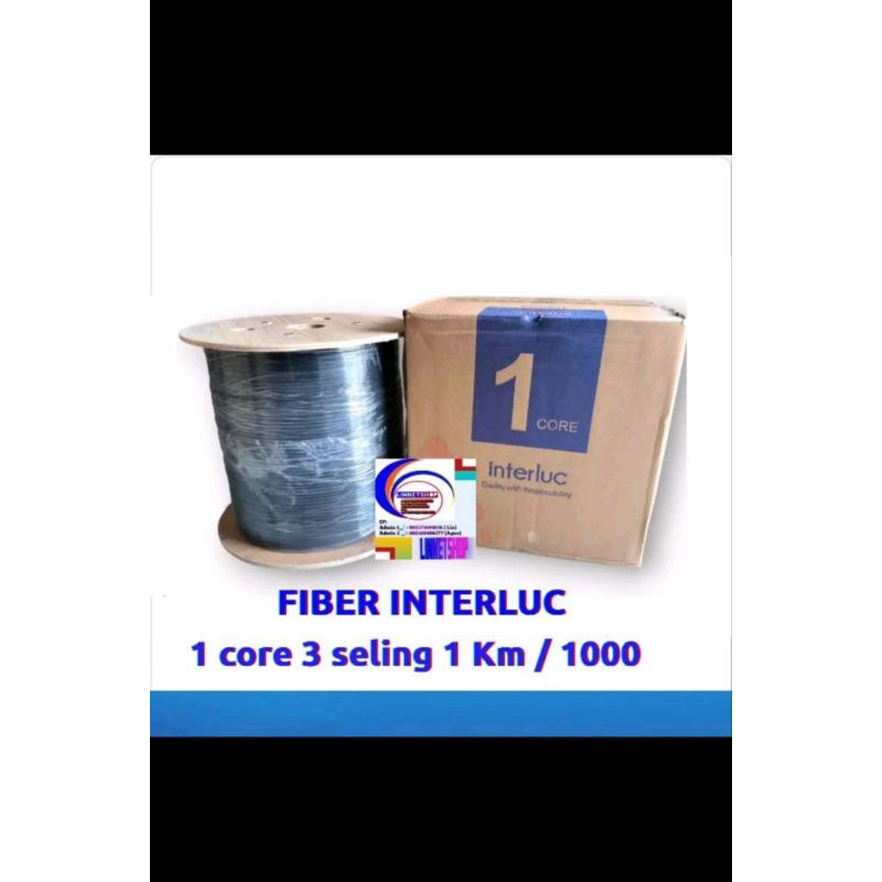 Jual DropCore FTTH 1 core 3 seling 1000m(linnetshop) | Shopee Indonesia