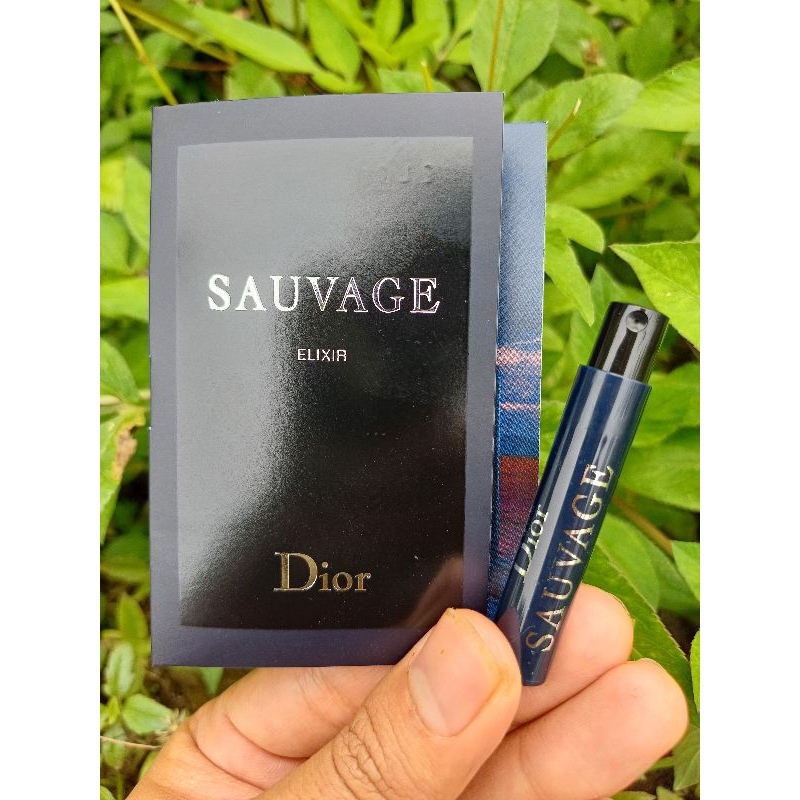 Jual vial parfum DI*R SAUVAGE ELIXIR 1ml | Shopee Indonesia