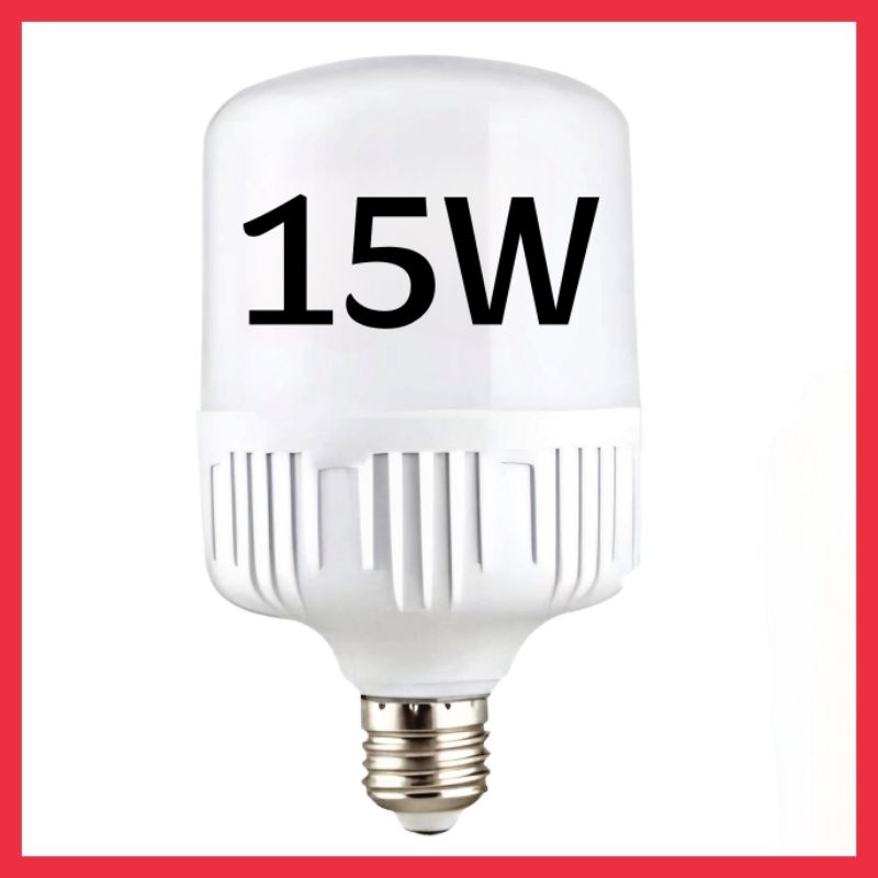 Jual Bola Lampu Bohlam Led Tabung Jumbo 15 Watt 15watt Putih Terang | Shopee Indonesia