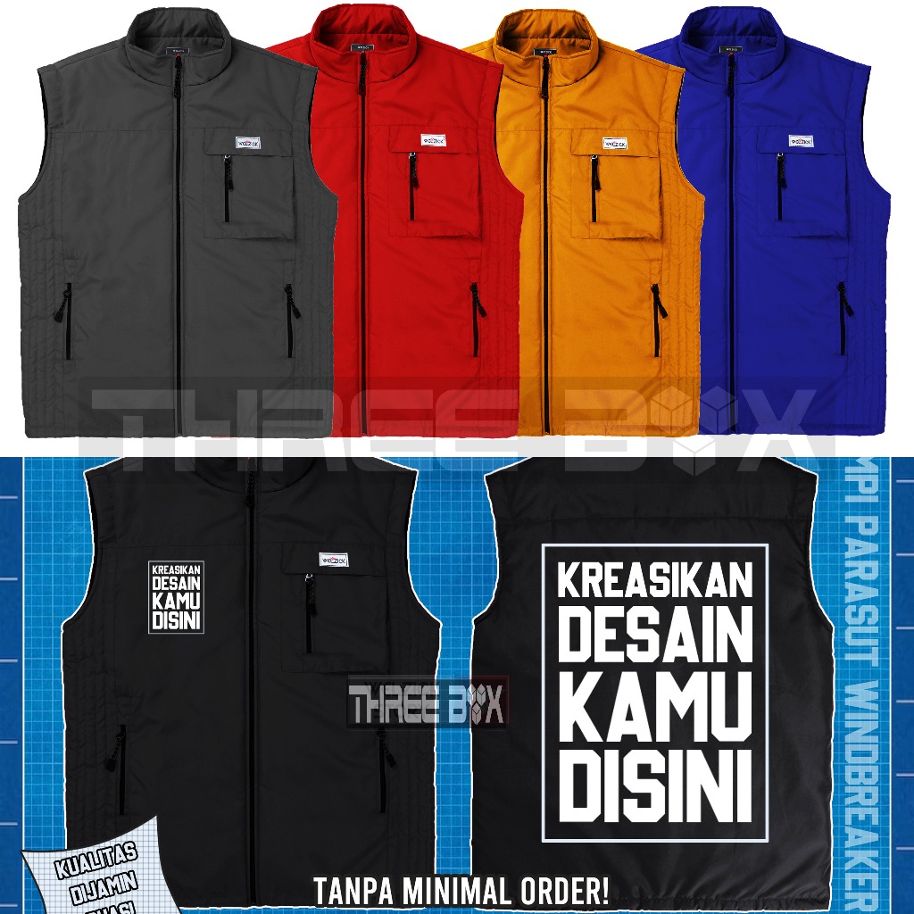 Jual Rompi Vest Custom Design Sablon Suka Suka Size M L XL Big Jumbo ...