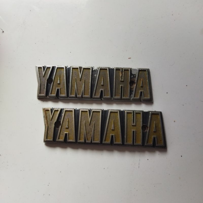 Jual emblem tangki original Yamaha rx100 pnp rx125 rxk 135 lambang ...