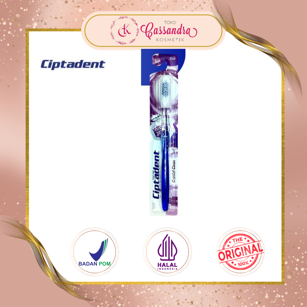 Jual CIPTADENT SIKAT GIGI CRYSTAL/DIAOMOND : SOFT/MEDIUM | Shopee Indonesia