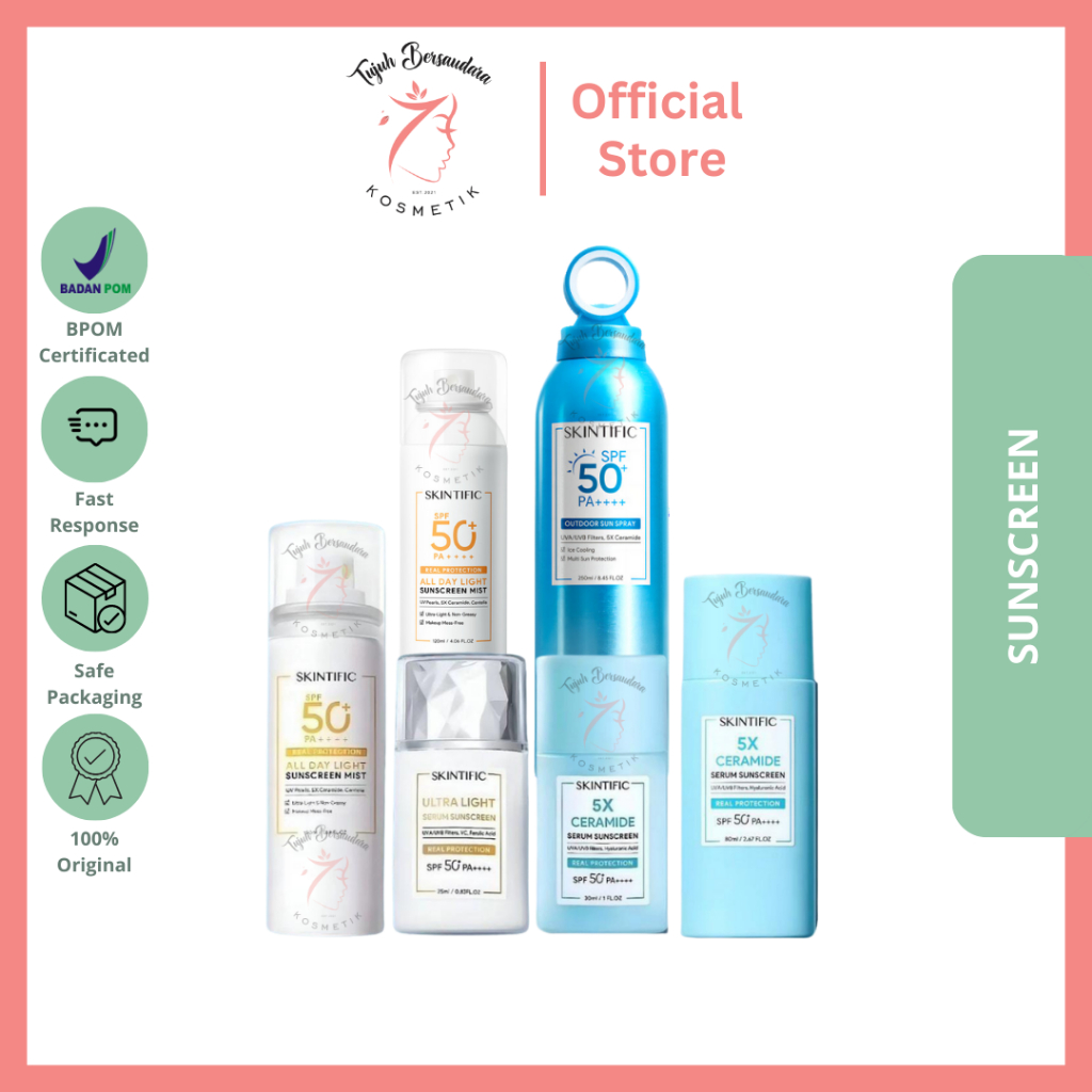 Jual SKINTIFIC Sunscreen 5X Ceramide Serum Sunscreen Stick SPF50 PA ...