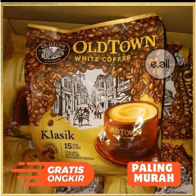 Jual Kopi Old Town Classic Hazelnut 1 Pak isi 15 Stik - Kopi Malaysia ...