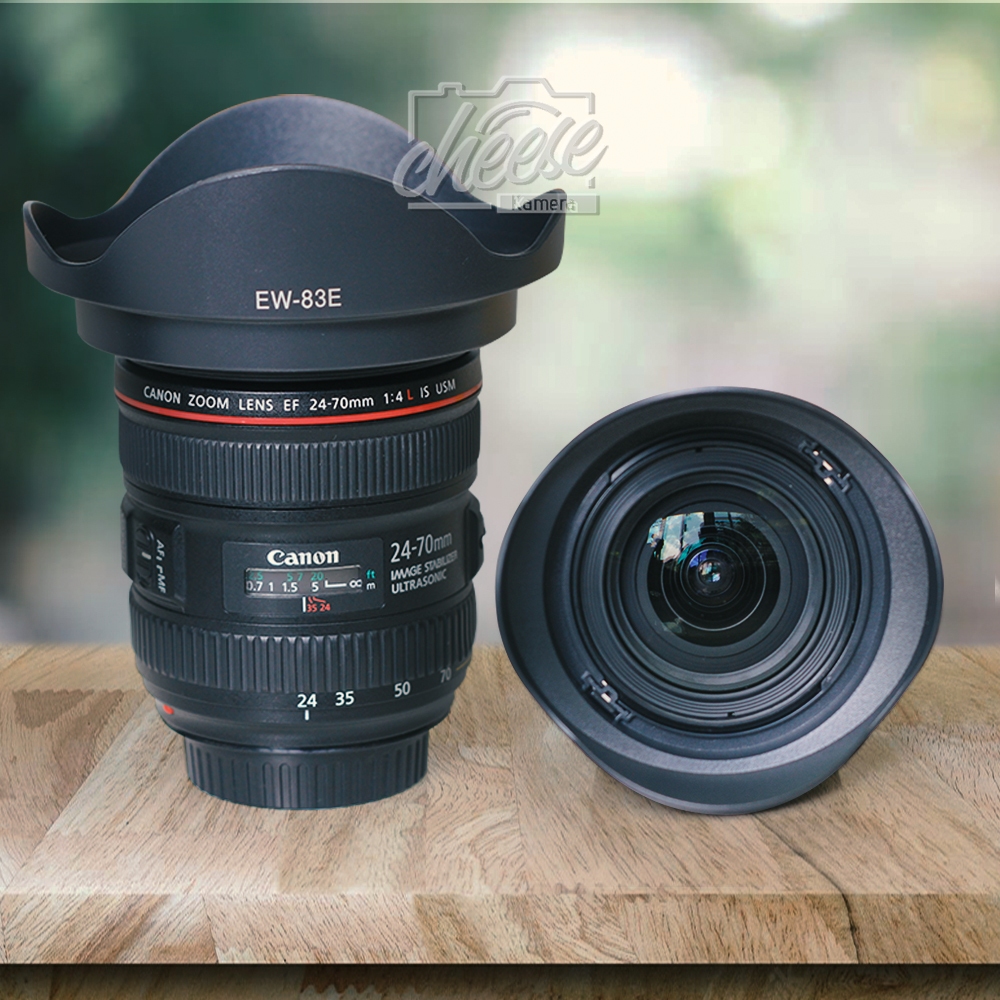 Jual LENSA CANON 24-70MM L SERIES IS USM F4 RING MERAH FOR FULL FRAME ...