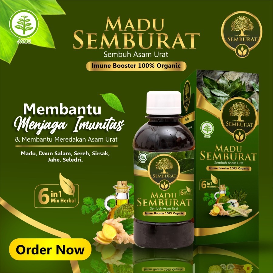 Jual Madu Semburat Mengatasi Asam Urat Rematik dan Nyeri Sendi Original ...