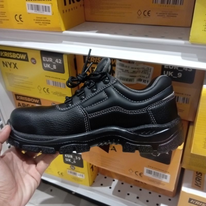 Jual Safety Shoes/Sepatu Pengaman Hercules 4 Inci Srss - Krisbow ...