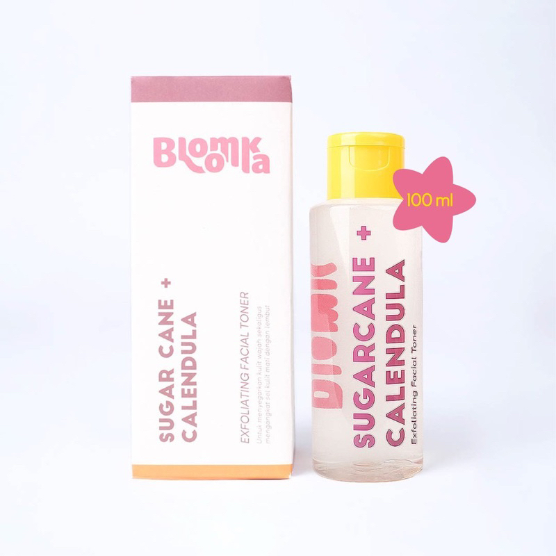 Jual Bloomka Sugar Cane + Calendula Exfoliating Facial Toner | Shopee ...