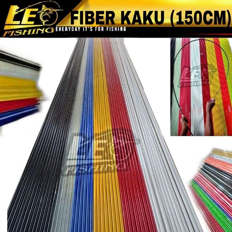 Jual FIBER KAKU 150CM FIBER LEO FISHING SOLID CUSTOM JORAN PANCING HIGH ...