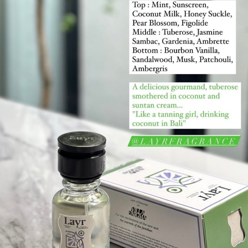 Jual Layr Fragrance Extrait De Parfum Villa Enigma NEW LAUNCHING 2023 ...
