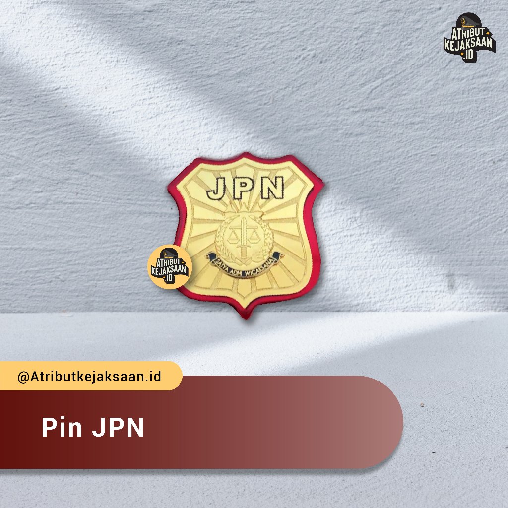 Jual Pin JPN Atribut Kejaksaan | Shopee Indonesia