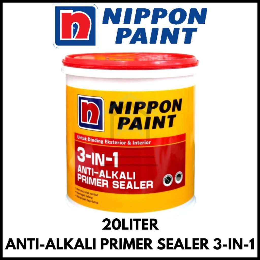 Jual Anti-Alkali Primer Sealer 3-in-1 Pail 20Liter Nippon Paint ...