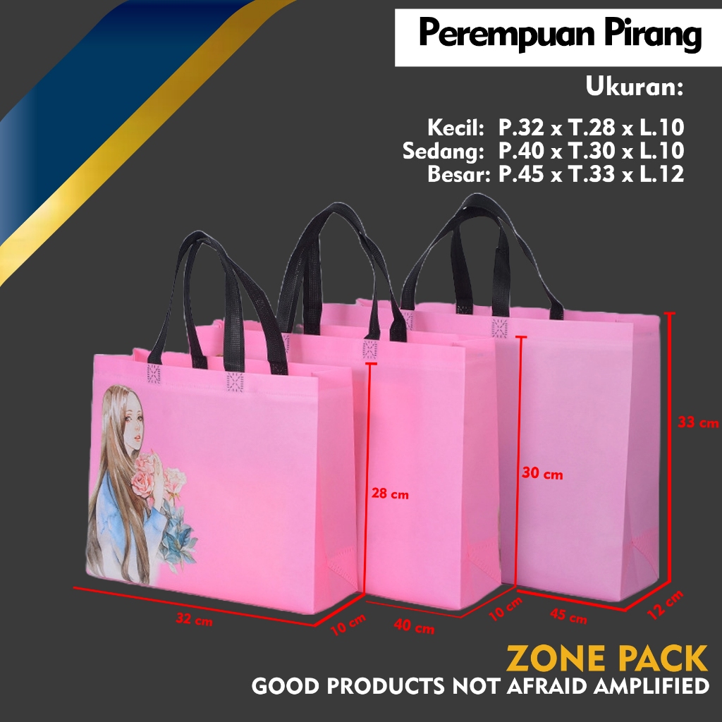 Jual Totebag Kain Motif | Tas Goodibag Belanja Hampers | Paper Bag Kain ...