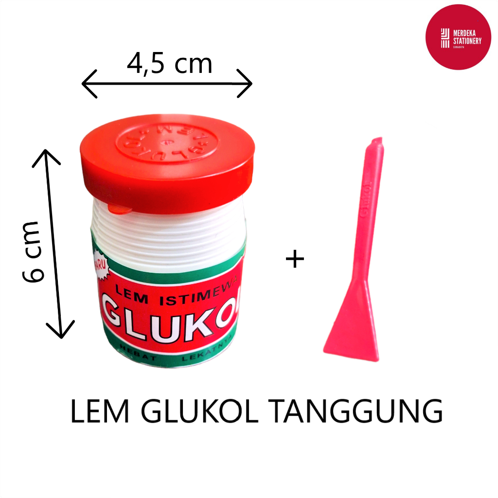 Jual Lem/Lim/Perekat/Glue Colek/Tolet Kertas/Serbaguna Glukol Tanggung/Sedang/Medium 85 gram ...