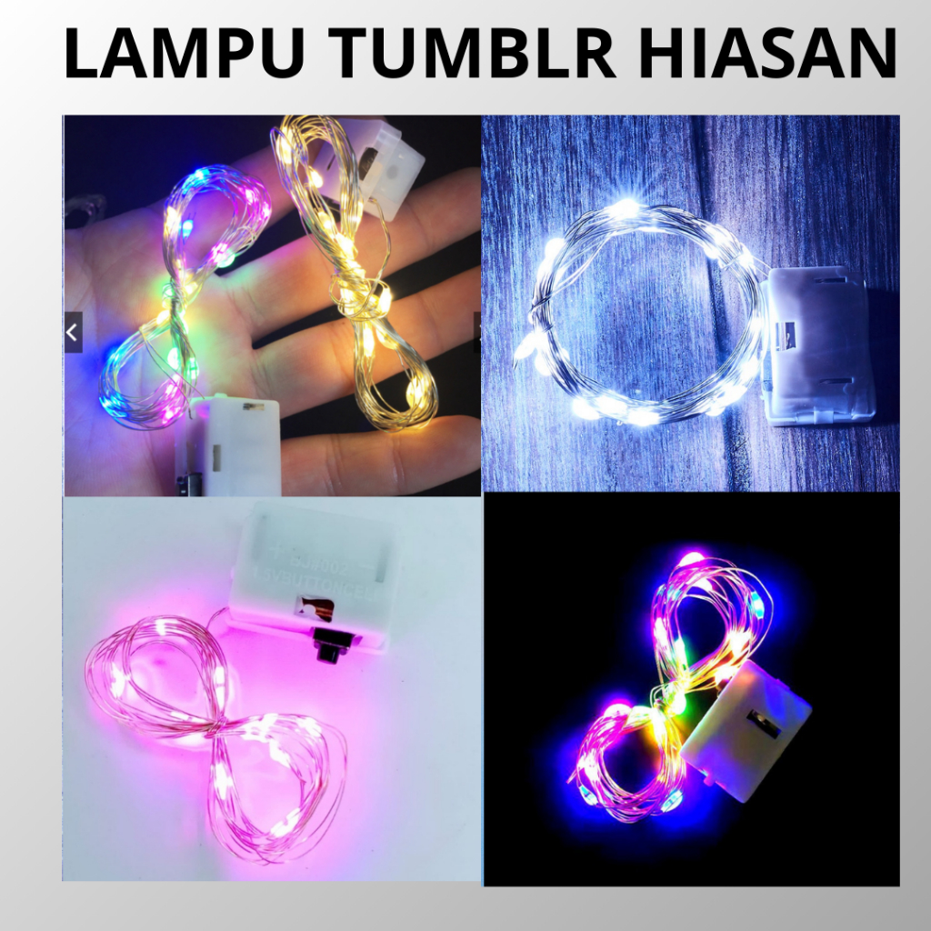 Jual lampu dekorasi bunga/lampu led/lampu tumblr/ lampu layangan ...