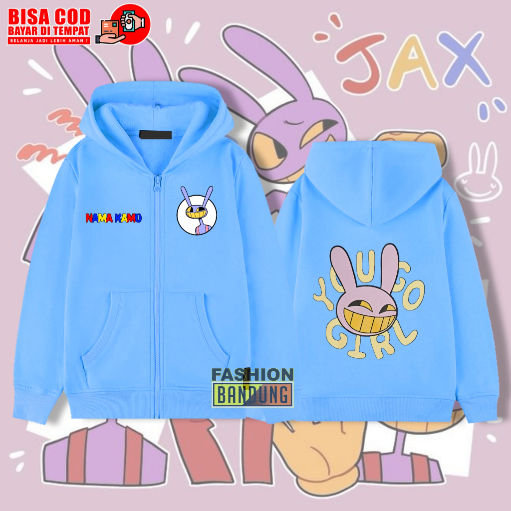 Jual JAKET ZIPPPER ANAK JAX DIGITAL CIRCUS JAKET ANAK THE AMAZING ...