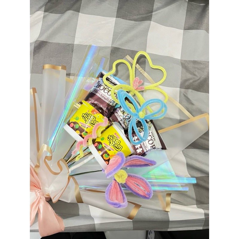 Jual BOUQUET PIPE CLEANER PREMIUM || Buket Pipe Cleaner || Buket Bunga ...