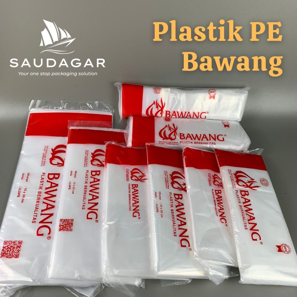 Jual Kantong Plastik PE merk Bawang / Plastik kiloan | Shopee Indonesia
