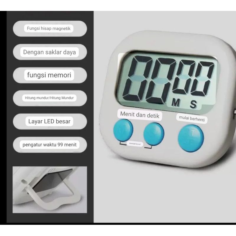 Jual Timer Digital Untuk Dapur Dan Belajar Timer Oven Timer Waktu ...