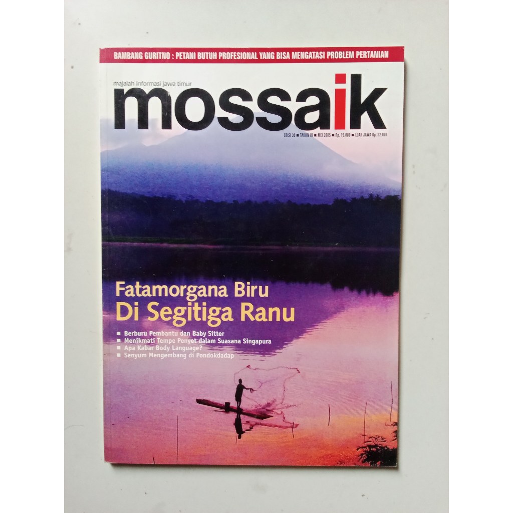 Jual Majalah Mossaik. Edisi 30. Tahun III. Mei 2005. Second | Shopee Indonesia