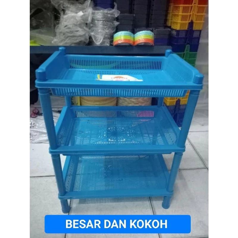 Jual RAK SUSUN 3 SERBAGUNA UKURAN BESAR MEREK SUNRISE/RAK SUSUN 3/RAK ...
