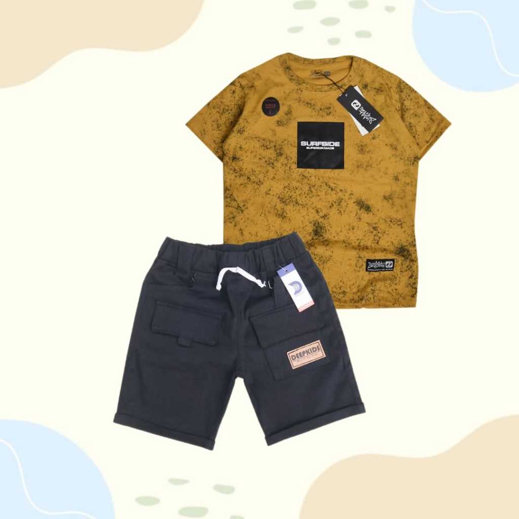 Jual Setelan Anak Laki Laki Distro Usia 1-12 Tahun Bahan Cotton 30S ...