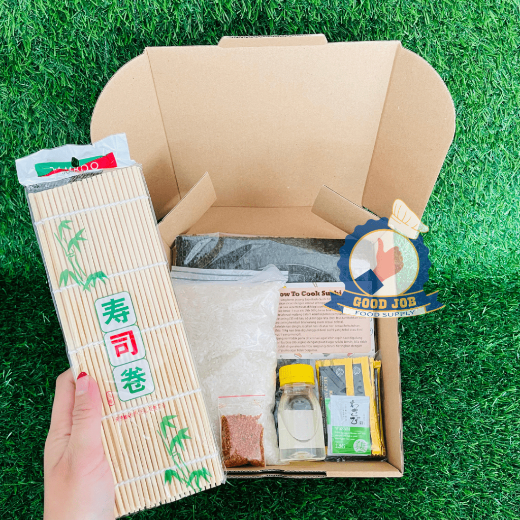 Jual PAKET BAHAN SUSHI LENGKAP 10 Porsi Halal │ Beras Japonica, Nori ...