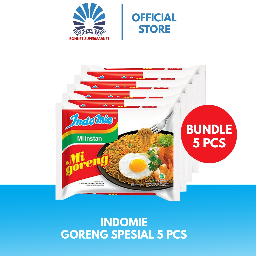 Jual Indomie Goreng Spesial 80g - Paket 5 Pcs | Shopee Indonesia