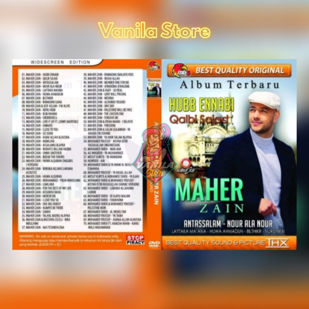 Jual Kaset Video Musik MP5 Lagu Album Terbaru Maher Zain | Shopee Indonesia