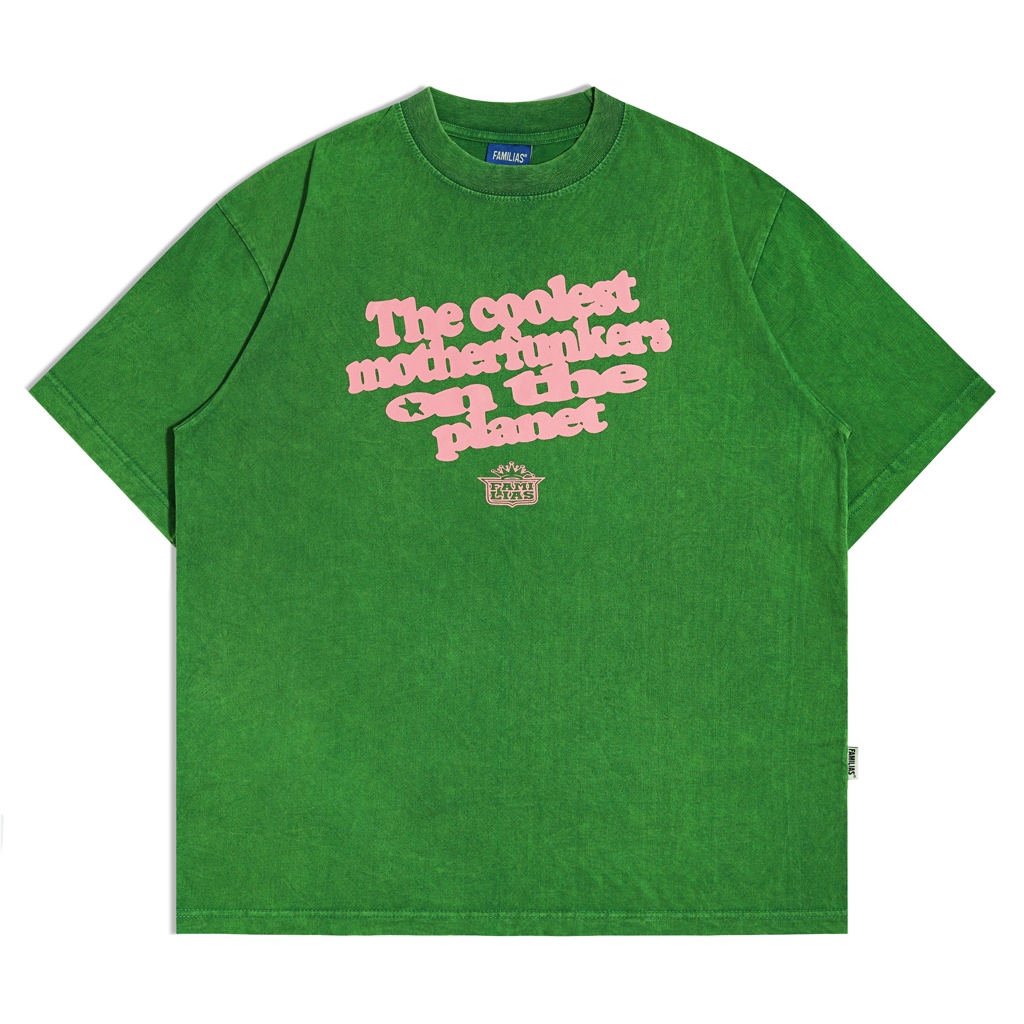 Jual Familias - Washed Green T-Shirt - Ave Gn | Shopee Indonesia