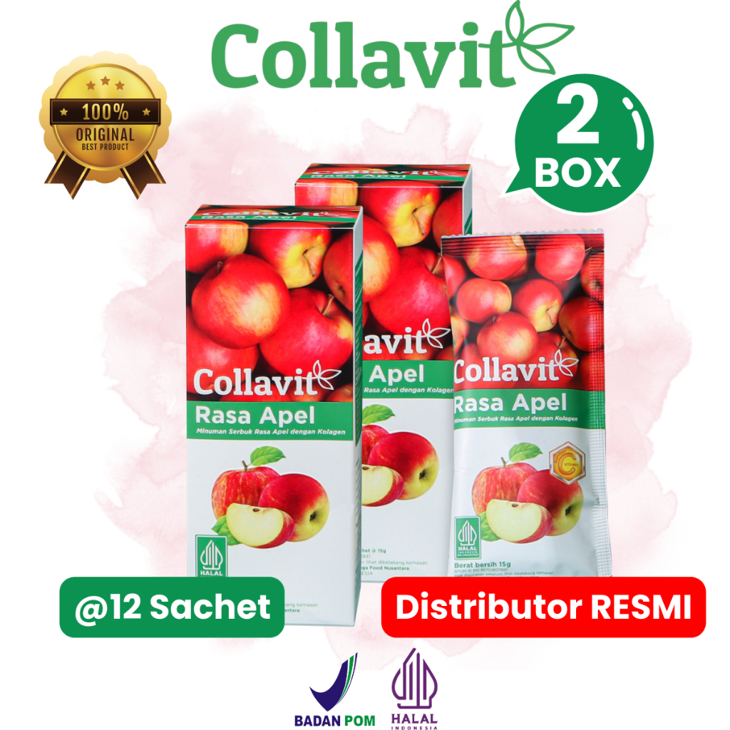 Jual COLLAVIT - 2 BOX KECIL - Collagen Drink With Psyllium Husk ...