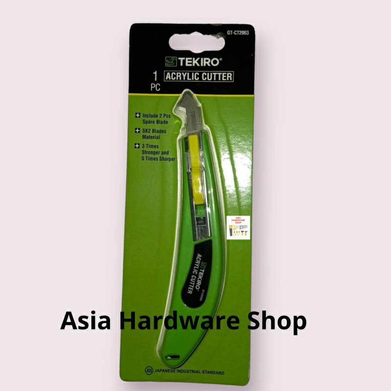Jual TEKIRO Pisau Pemotong CUTTER AKRILIK CUTTER ACRYLIC PLASTIK ...
