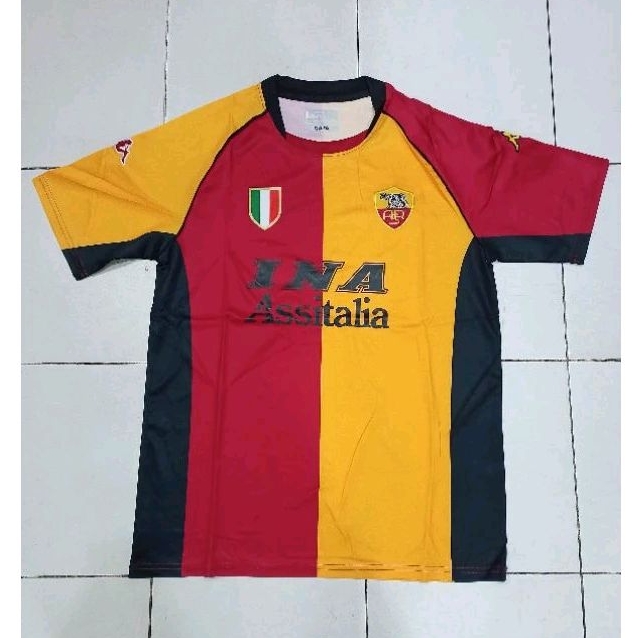 Jual Jersey As Roma Retro 2001 | Shopee Indonesia