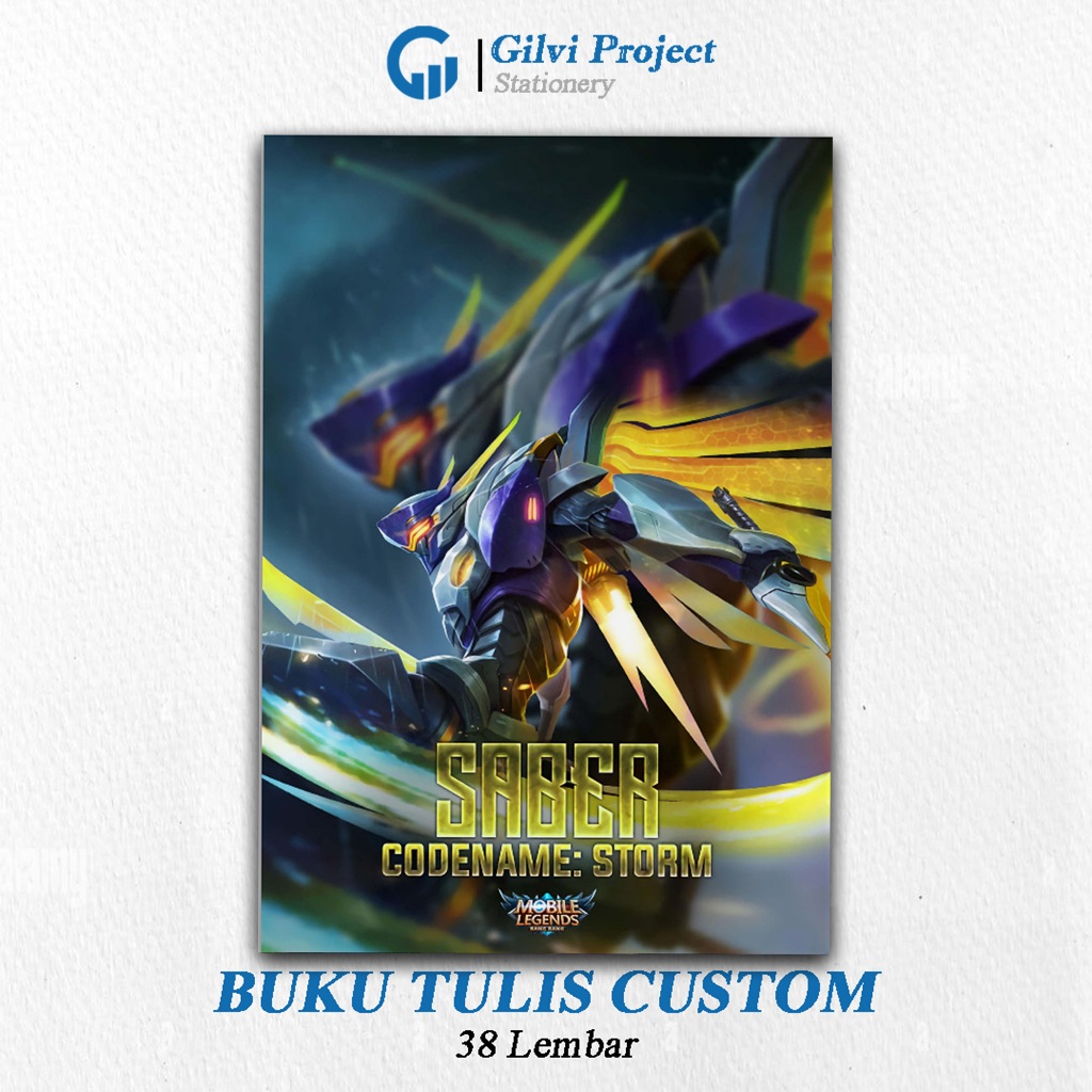 Jual Buku Tulis Mobile Legend Character / ML [C] / Buku Tulis Sekolah ...