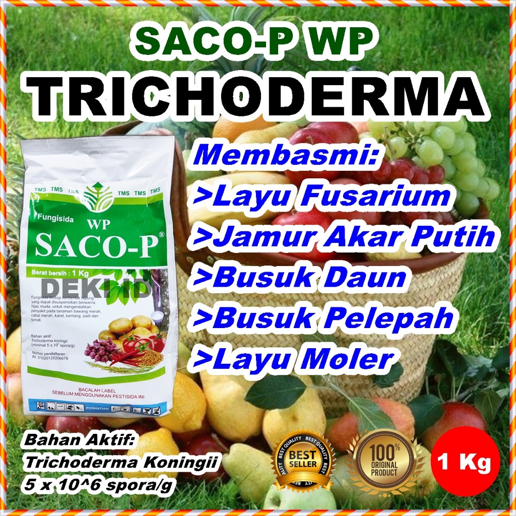 Jual Tricoderma Koningii Saco P WP 1 Kg Fungisida Hayati Pestisida ...