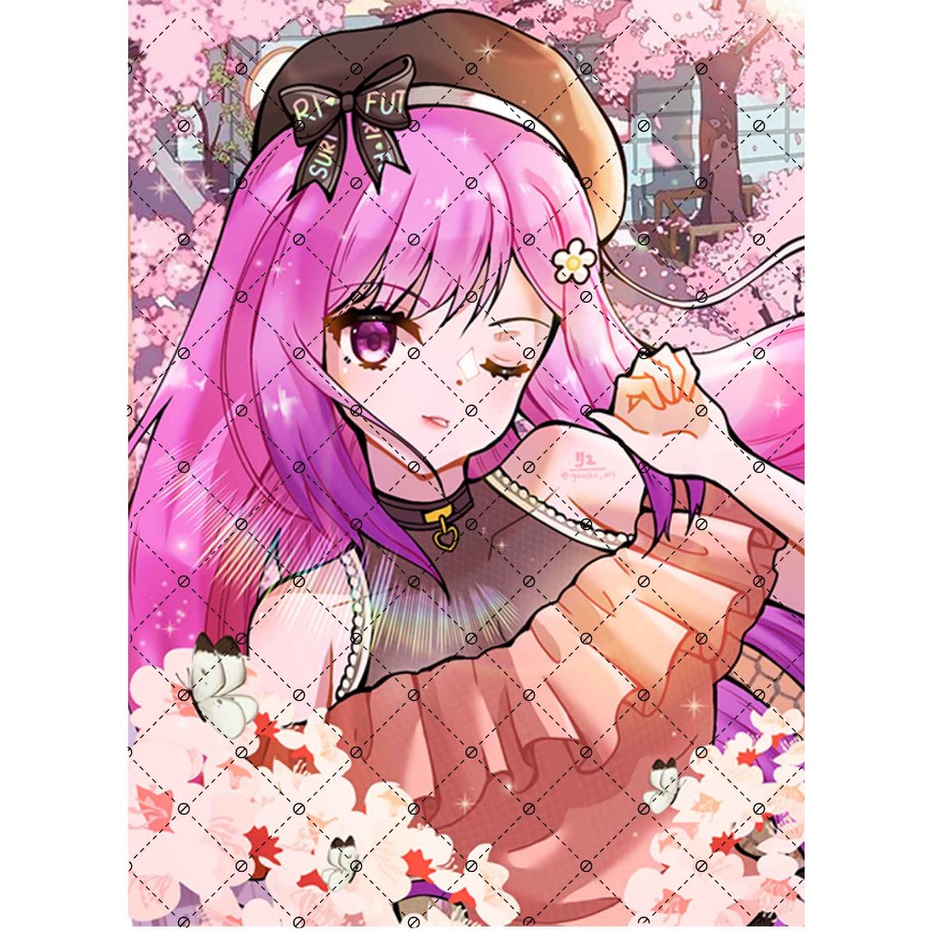 Jual Poster Vtuber Futsuri | Shopee Indonesia