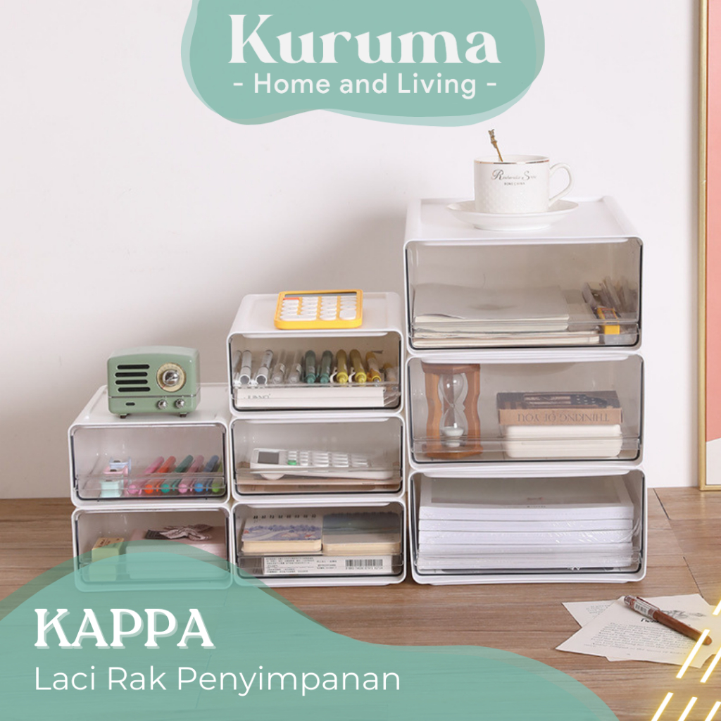 Jual KURUMA KAPPA Organiser Alat Kantor Mudah Organizer ATK Minimalis ...