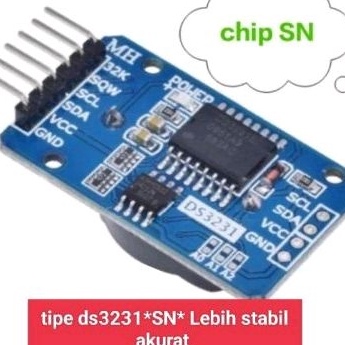 Jual Murah Rtc ds3231SN DS3231 SERI SN real time clock plus batre cr232 ...