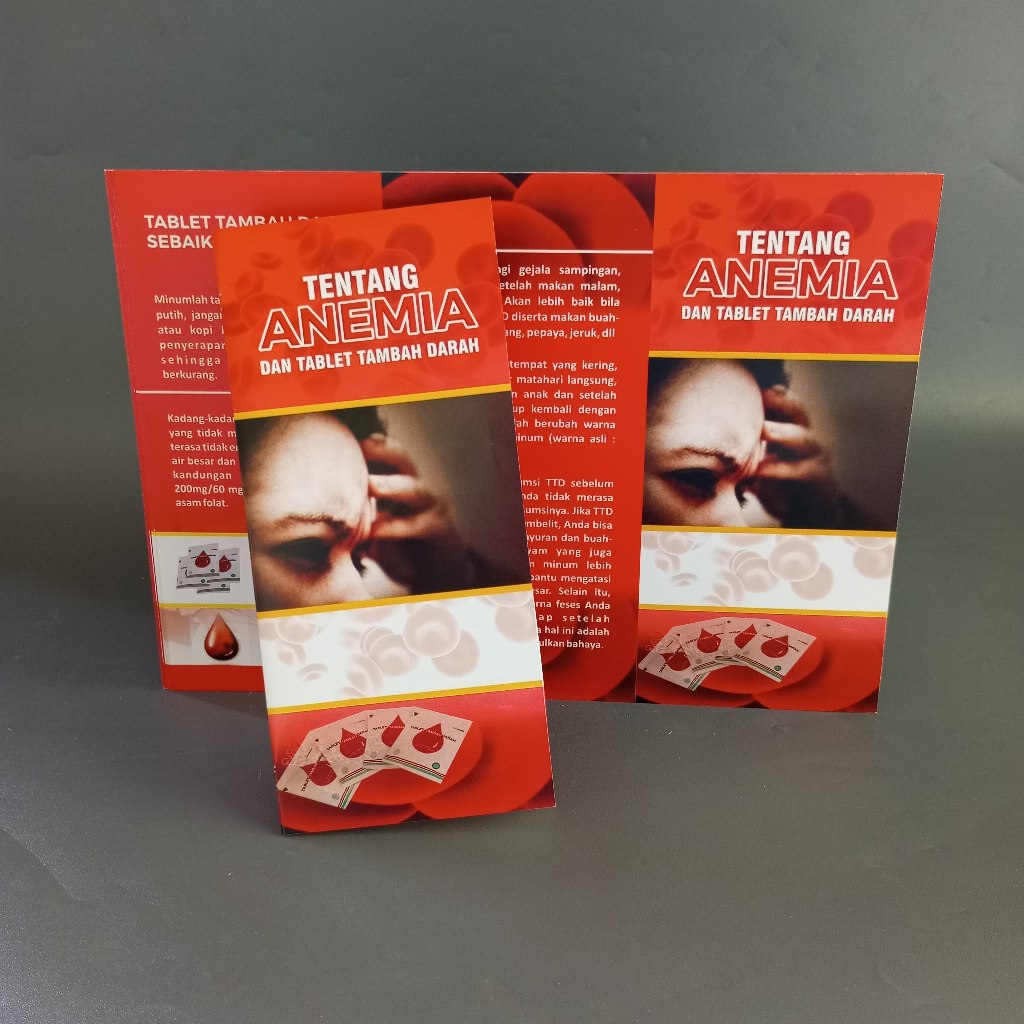 Jual Leaflet / Brosur Kesehatan - Tentang Anemia dan Tablet Penambah ... Jual Leaflet / Brosur Kesehatan - Tentang Anemia dan Tablet Penambah ...
