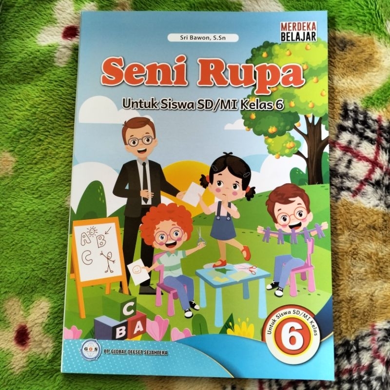 Jual ORIGINAL BUKU SENI RUPA KELAS 6 SD/MI KURIKULUM MERDEKA BELAJAR | Shopee Indonesia