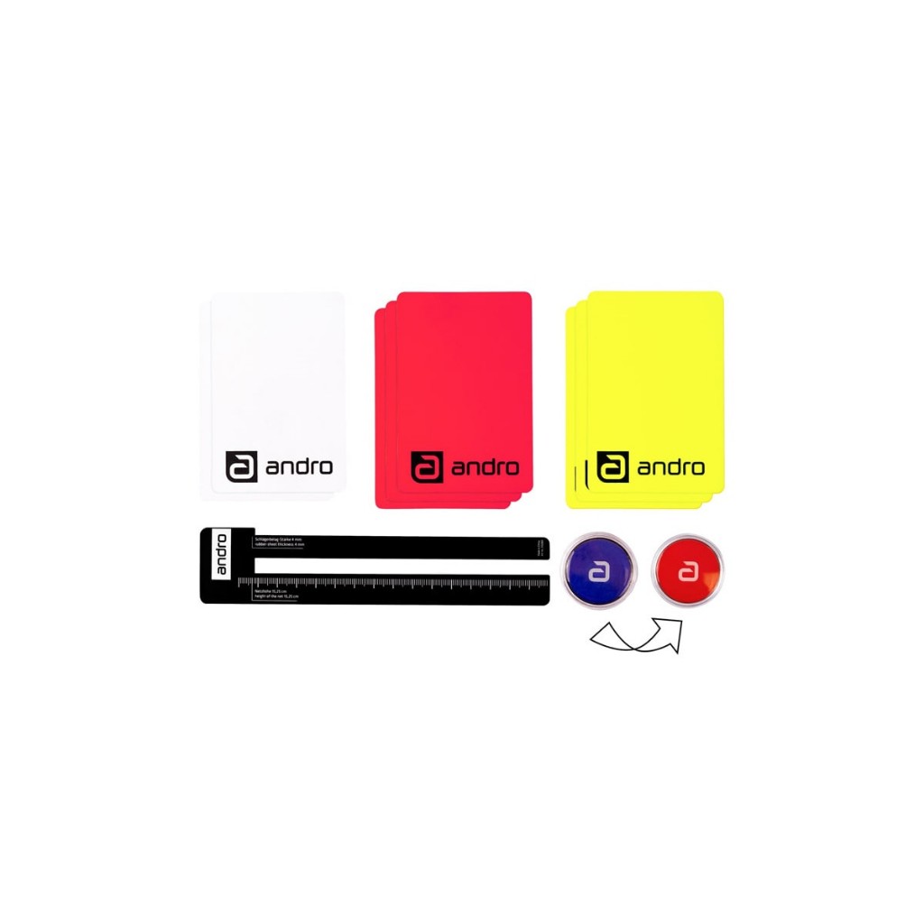 Jual Perlengkapan Wasit Tenis Meja Pingpong Andro Referee Umpire Set ...