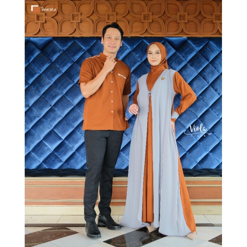 Jual SET COUPLE SENADA - PAKET HEMAT SERAGAM KELUARGA / KEMEJA PRIA ...