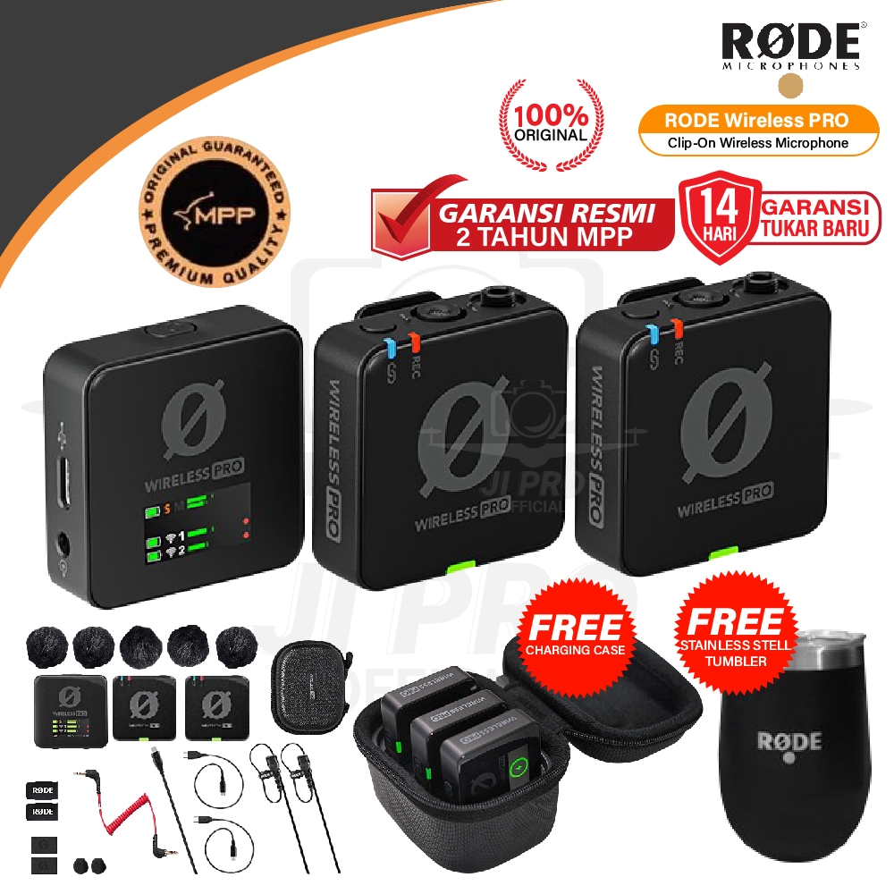 Jual RODE Wireless PRO 2 Person Clip-On Wireless Microphone System ...