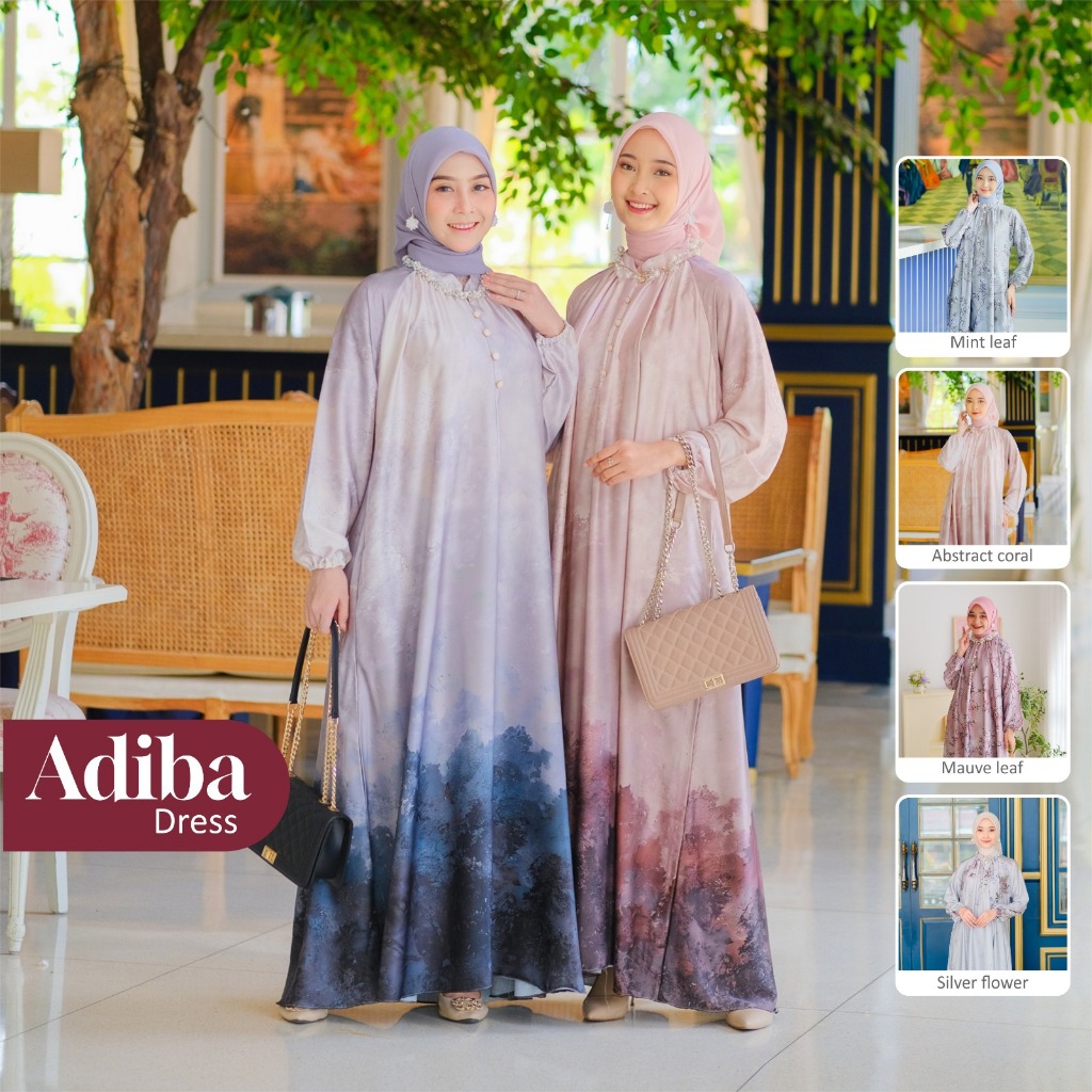 Jual Adiba Gamis Daily Premium Exclusive Series (GAMIS SAJA) | Shopee ...