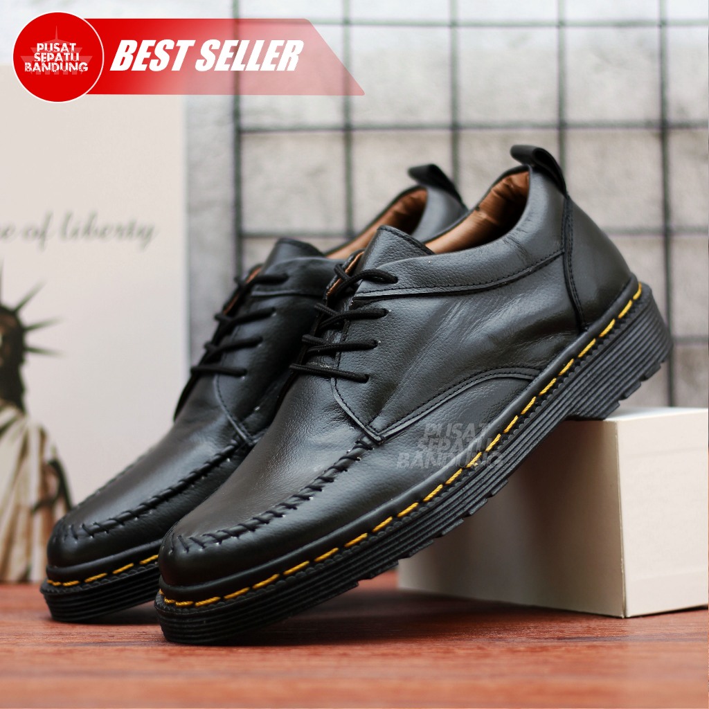 Jual PUSAT SEPATU BANDUNG HAERANG - Sepatu Docmart Low Boots Formal ...