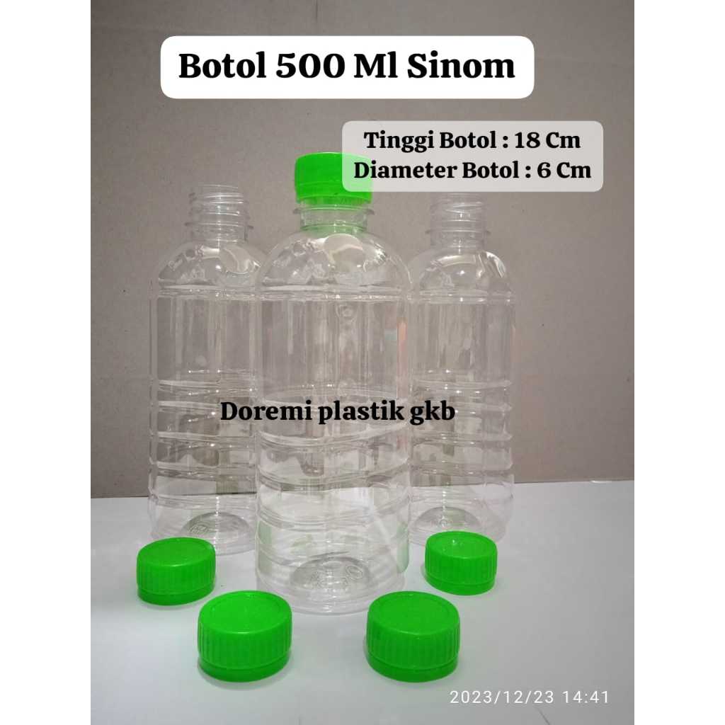 Jual [ MINIMAL 5 PCS ] Botol Plastik LN 500 ML Sinom 500 ML botol Jus ...