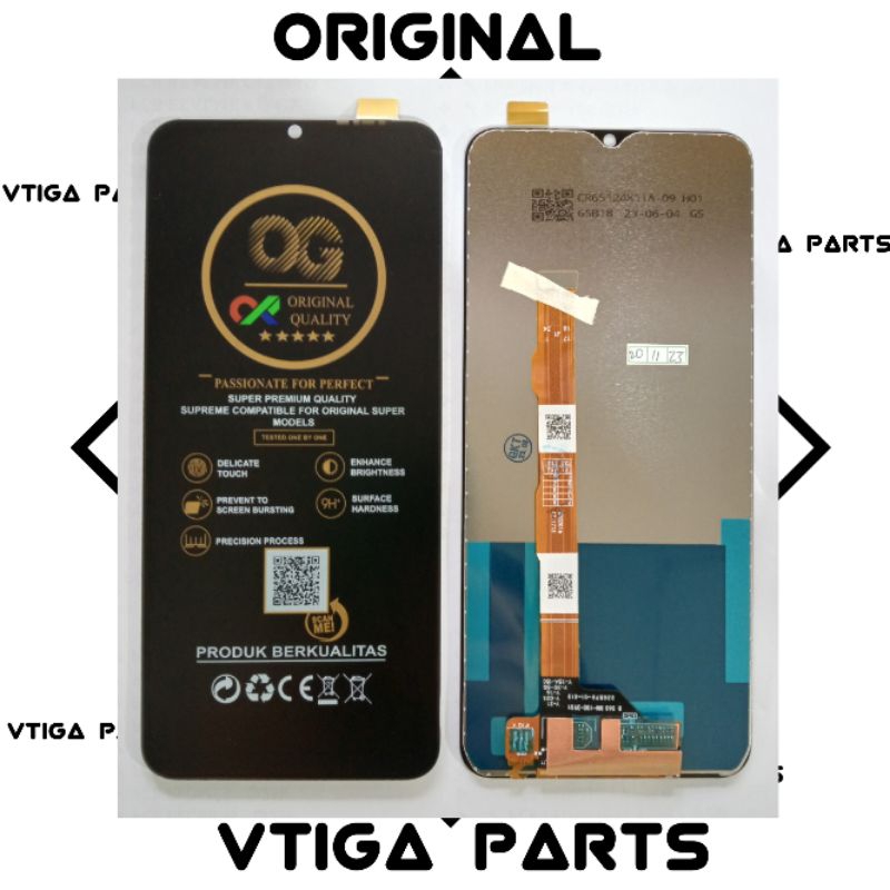 Jual LCD FULL SET VIVO Y21 2021 / Y21S / Y16 | Shopee Indonesia