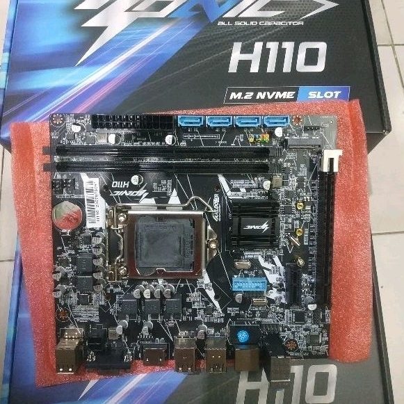 Jual Motherboard H110 Buldozer Socket 1151 VGA HDMI + Slot M2 NVME Baru ...