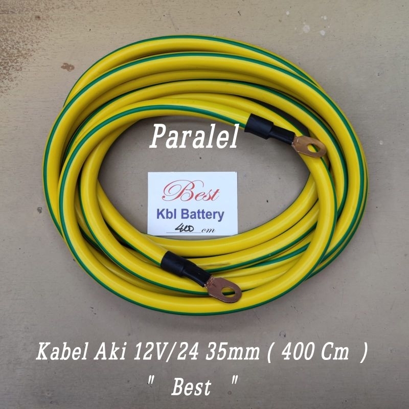 Jual KABEL AKI ACCU MOBIL 12V/24V 35MM PANJANG 400CM " BEST " | Shopee Indonesia