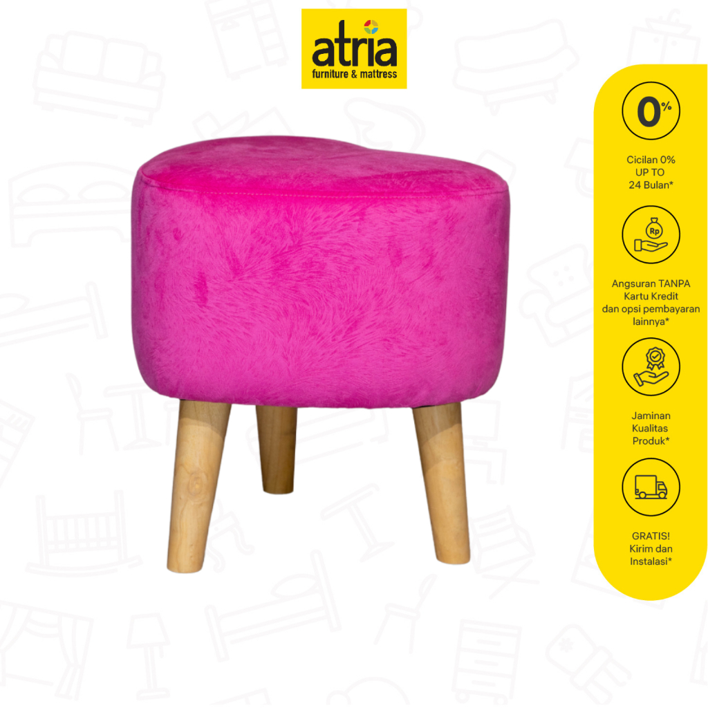 Jual Atria Sofa Kiko Love Barbie Pink | Shopee Indonesia